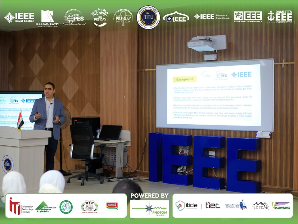 استضافة حدث IEEE PES DAY 2024 - Delta بالجامعة - جامعة المنصورة الأهلية